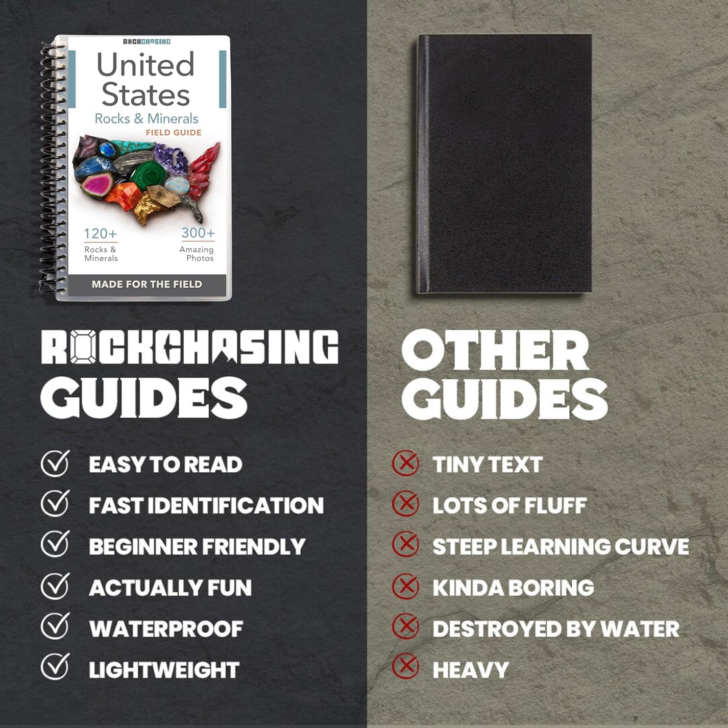 Rocks & Minerals Of The United States Field Guide – Rock Chasing