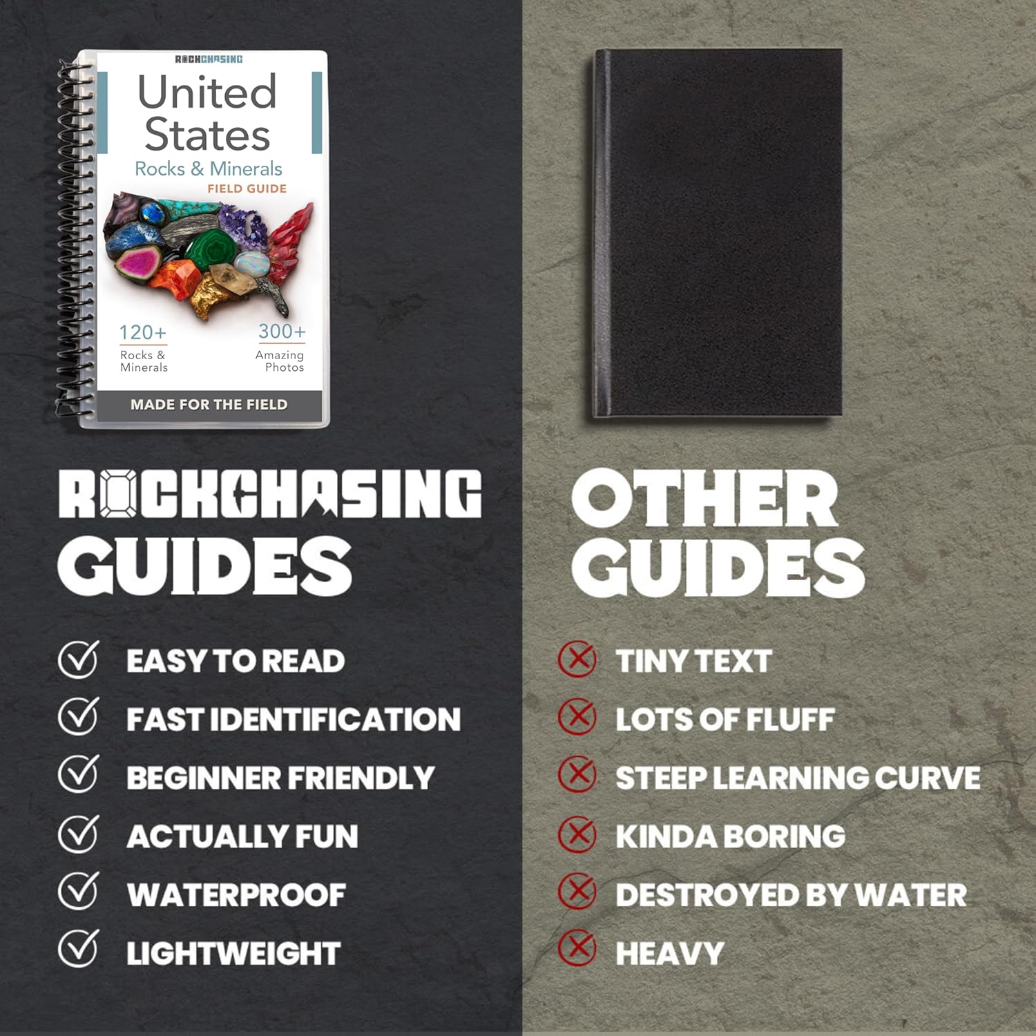 Rocks & Minerals Of The United States Field Guide – Rock Chasing